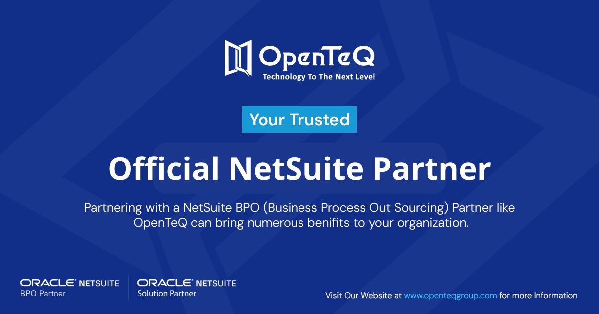 Official NetSuite Partner | OpenTeQ | OpenTeQ Technologies