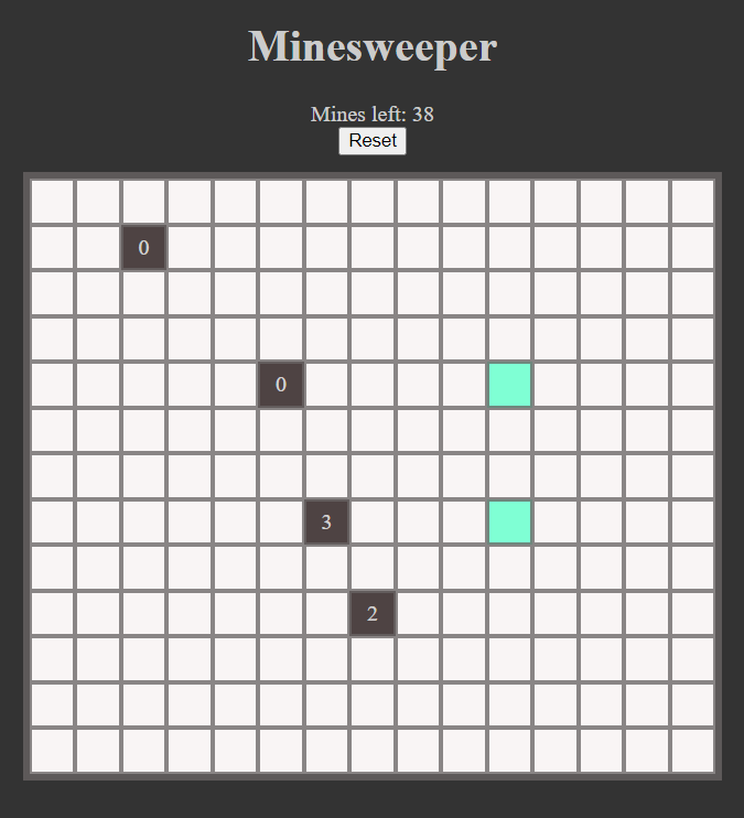Minesweeper Web Game | Ryu