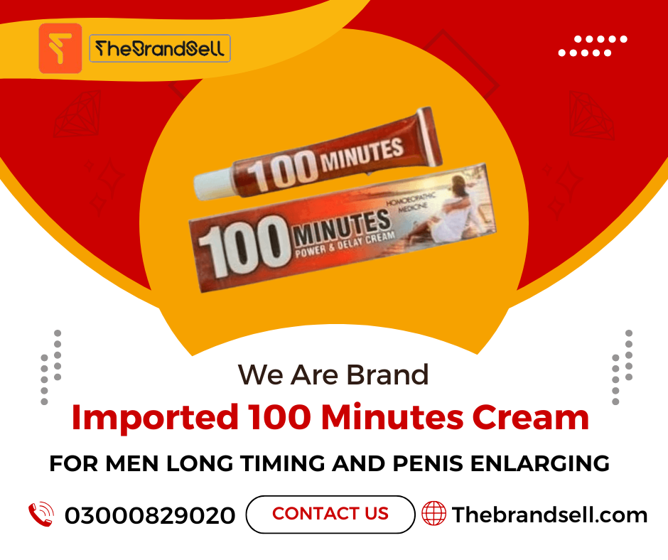 100 Minutes Timing Cream in Pakistan 03000829020 | The Brand Sell