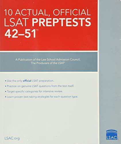 [EPUB][PDF] 10 Actual, Official LSAT PrepTests 42- | Troy H. Rohr