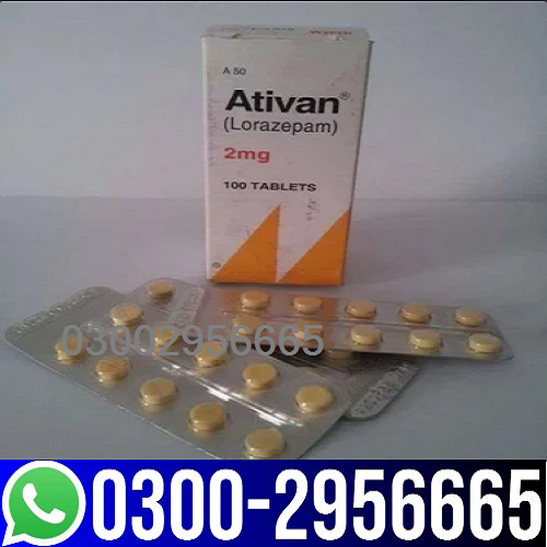 Ativan Tablets In Lahore ~ 03002956665