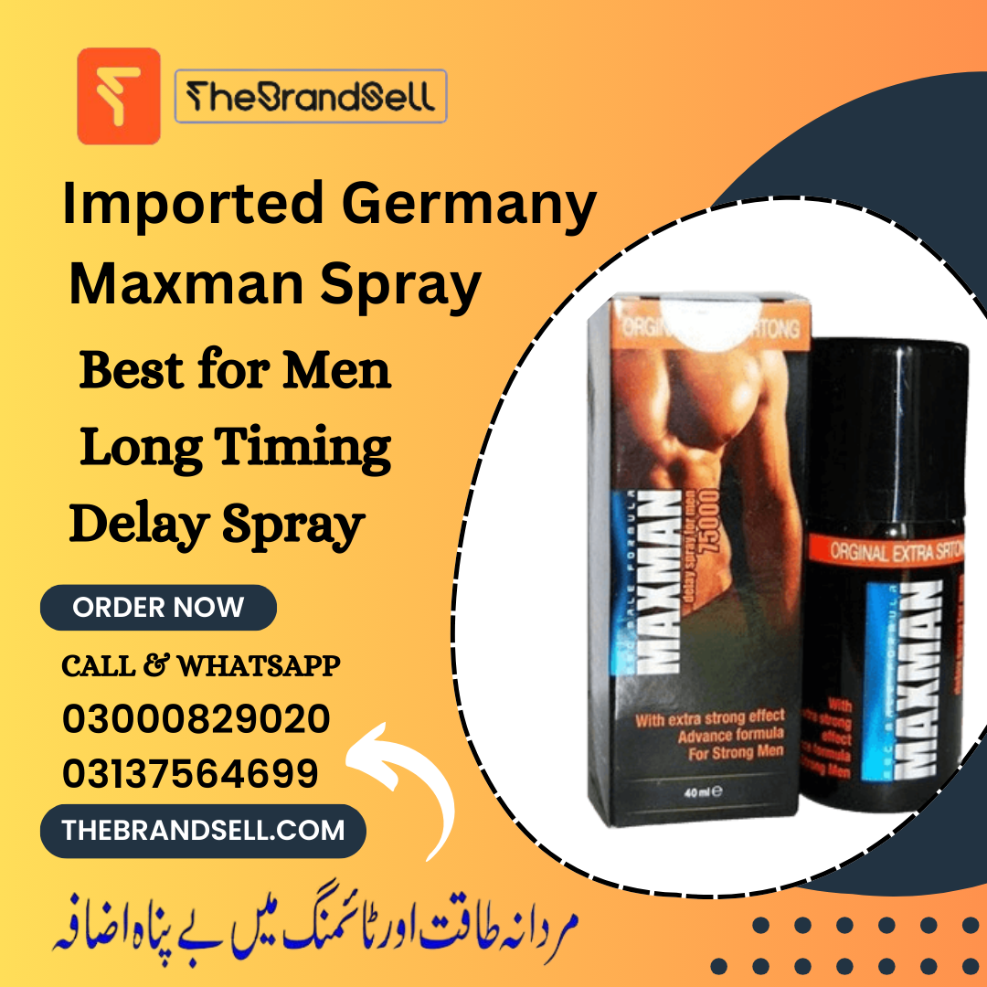 Maxman Men Long Timing Spray for Men in Peshawar | The Brand Sell