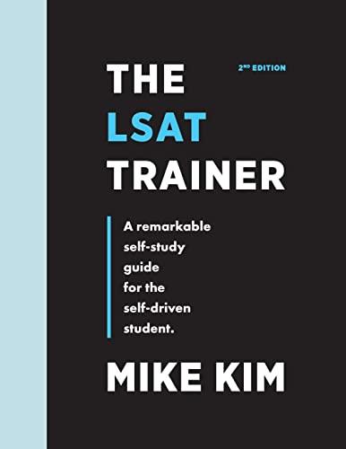 download [pdf]] The LSAT Trainer: A Remarkable Sel | Troy H. Rohr