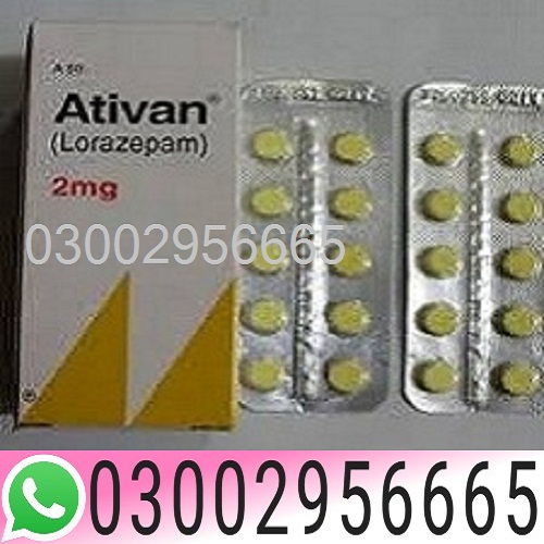 Ativan Tablets In Karachi ~ 03002956665